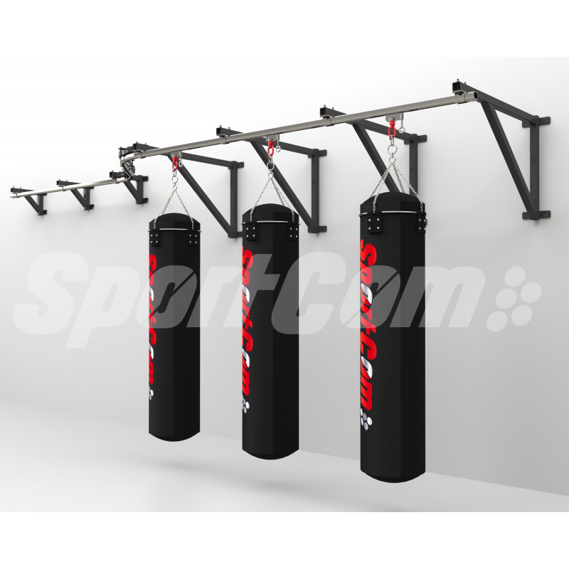 Wall mounted rail for punching bags | SportCom