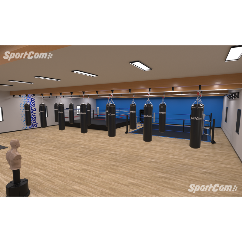 3D design of combat sports and martial arts rooms | SportCom