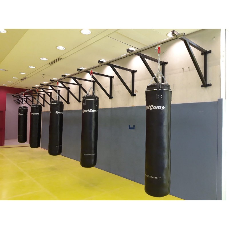 Wall mounted rail for punching bags | SportCom