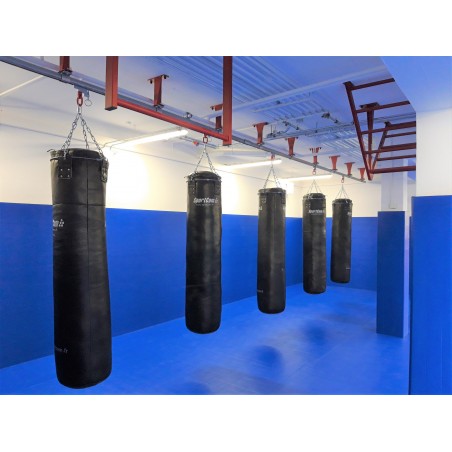 Overhead conveyor rail for punching bags | SportCom