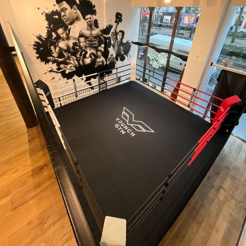 Pro training boxing ring with 50 cm platform| SportCom