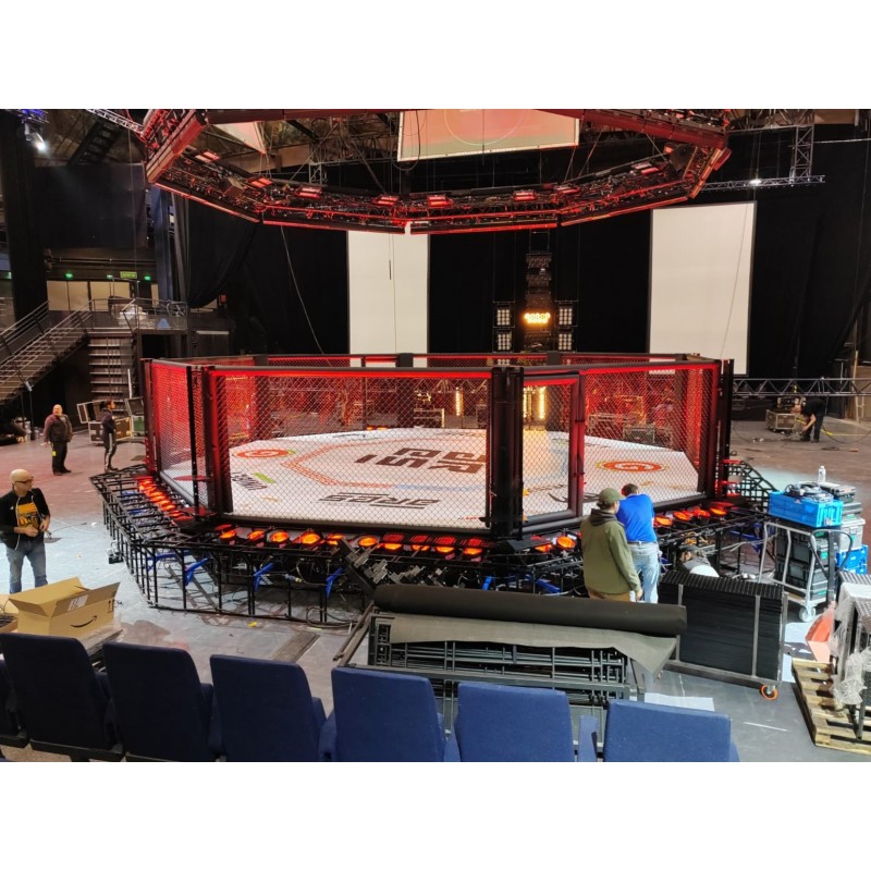 Competition MMA cage - 7m with catwalk | SportCom