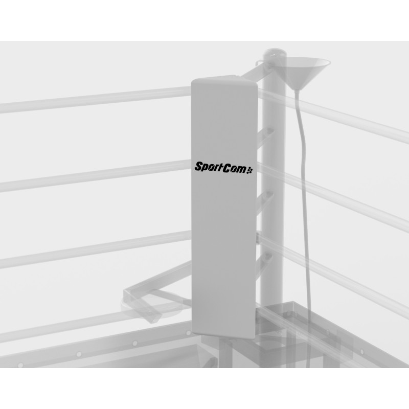 4 boxing ring corner poles - 3 ropes | SportCom