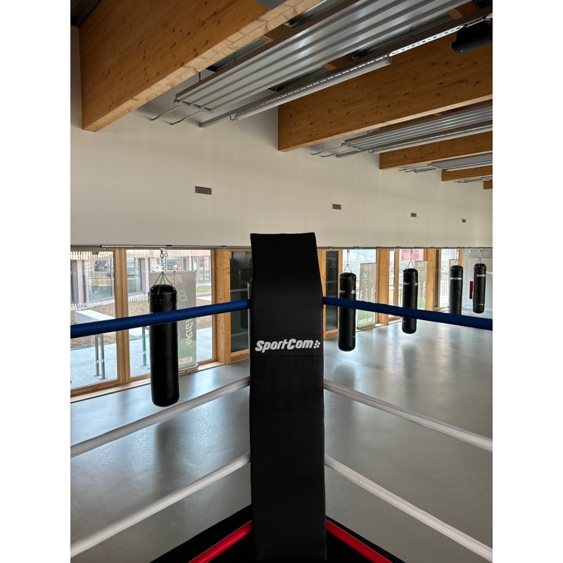 4 boxing ring corner poles - 4 ropes | SportCom