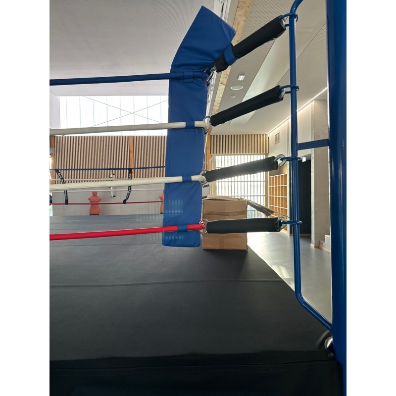 4 boxing ring corner poles - 4 ropes | SportCom