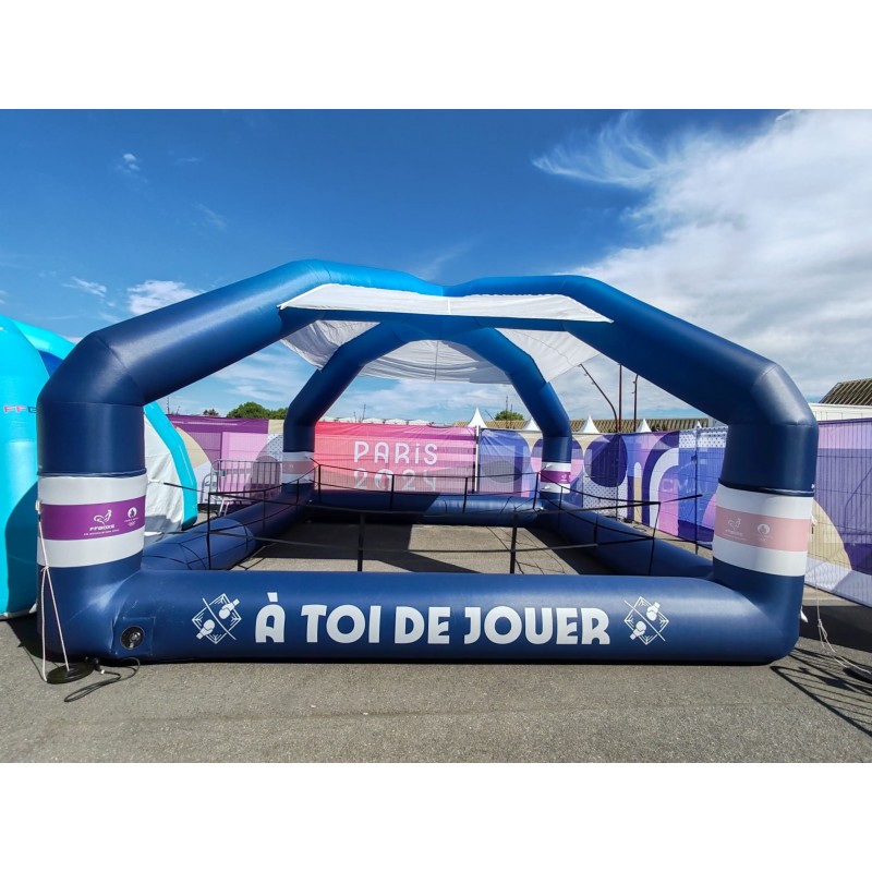 Inflatable boxing ring with canopy | SportCom