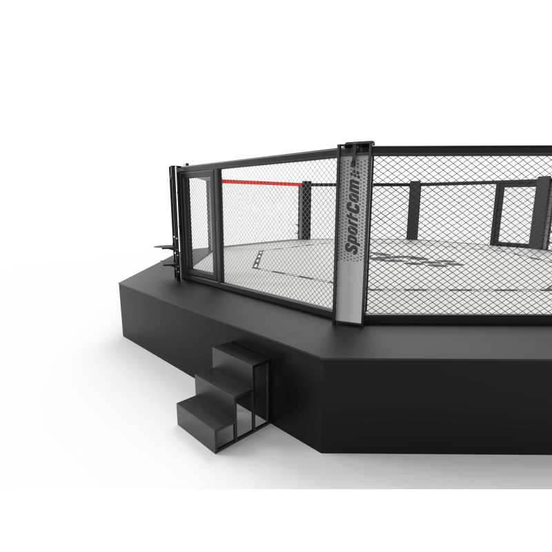 Cage MMA de compétition 9m catwalk 11m | SportCom