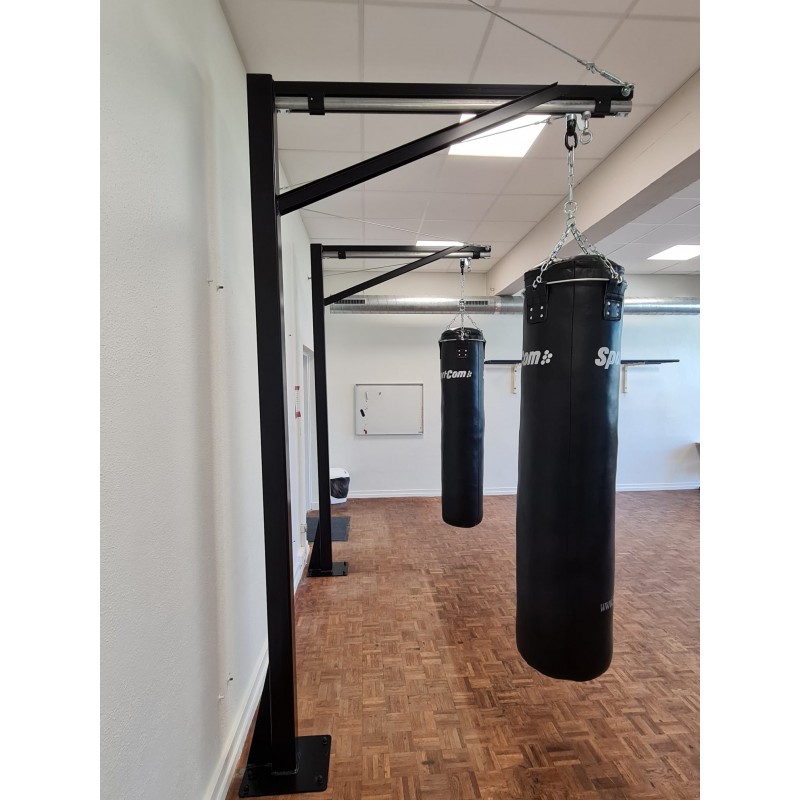 Professional punching bag stand with rail | SportCom