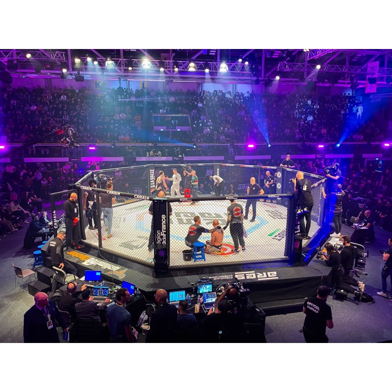 MMA Competition cage - 9m with 11m catwalk | SportCom