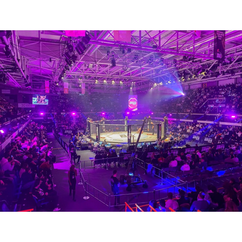 MMA Competition cage - 9m with 11m catwalk | SportCom