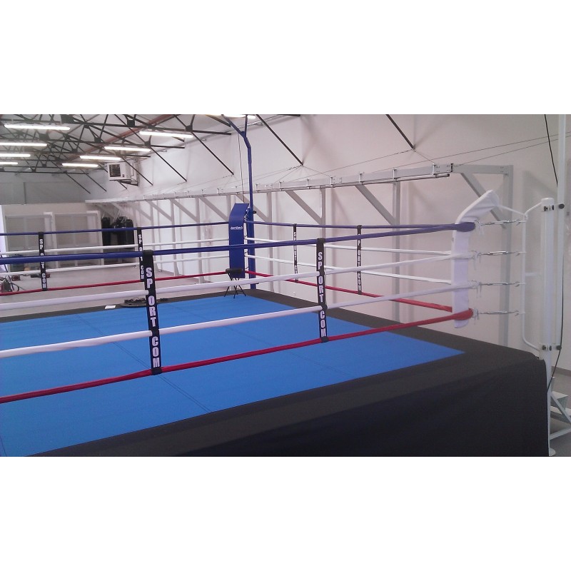 Boxing ring ropes with covers