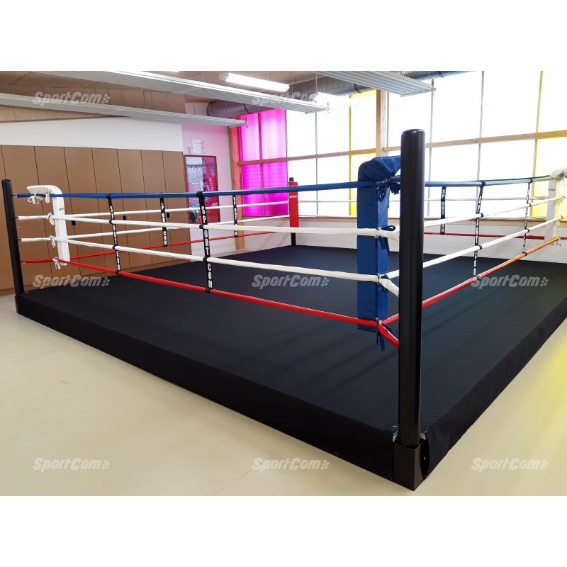 Boxing ring ropes with covers